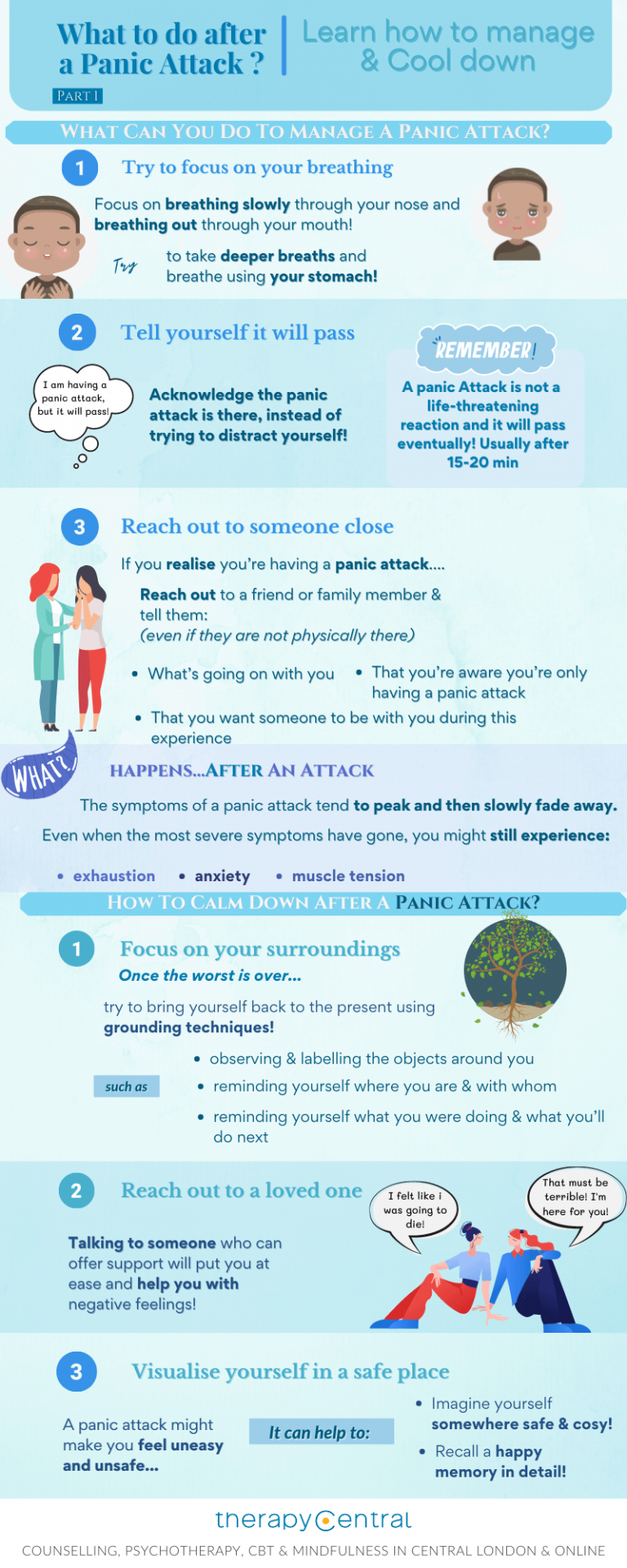 What To Do After A Panic Attack: Recovery Guide | Therapy Central