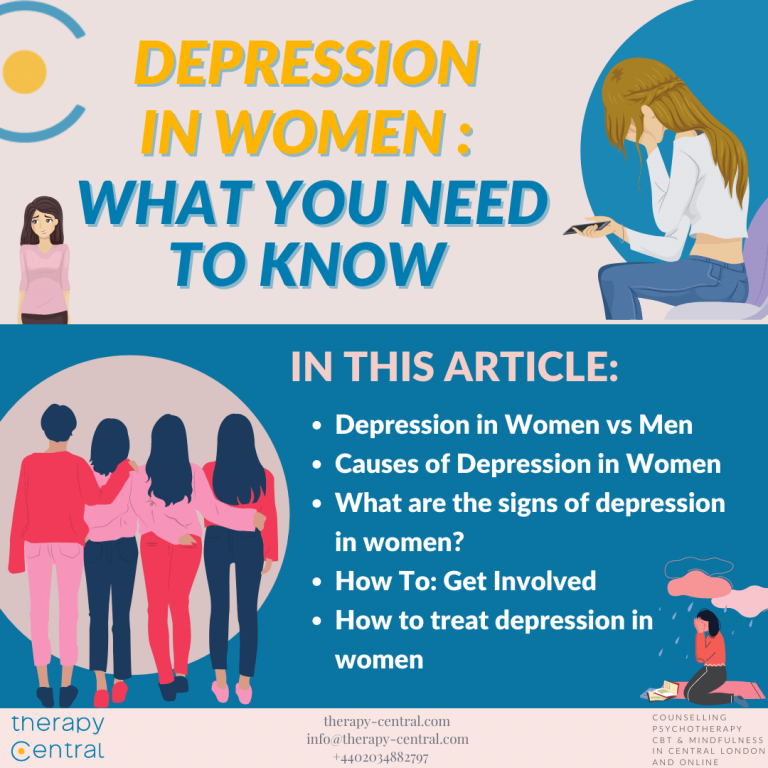 Depression In Women: What You Need To Know | Therapy Central