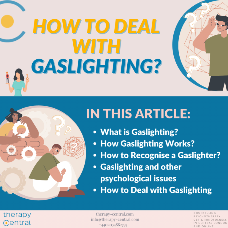 How to Deal with Gaslighting? | Therapy Central