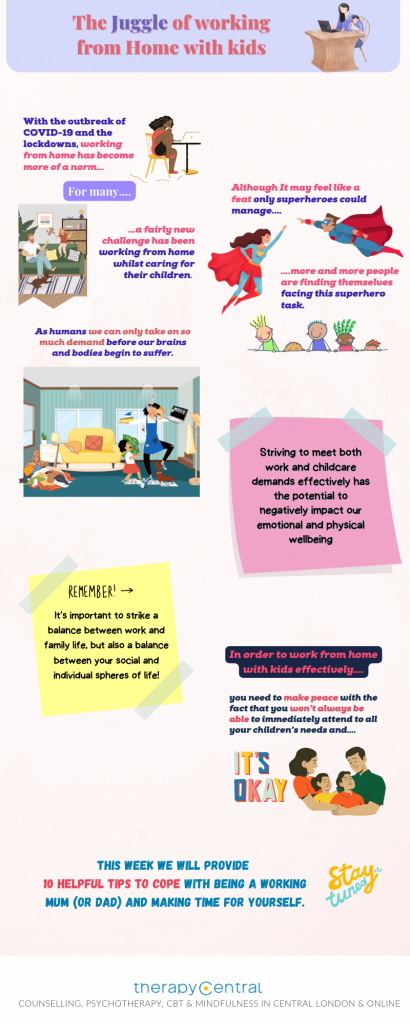 Ten Tips on How to Work from Home with Kids | Therapy Central
