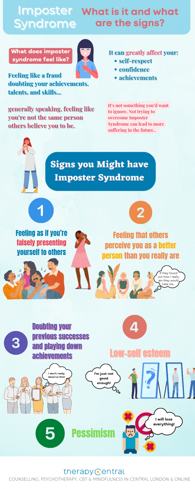 Defining and Overcoming Imposter Syndrome | Therapy Central