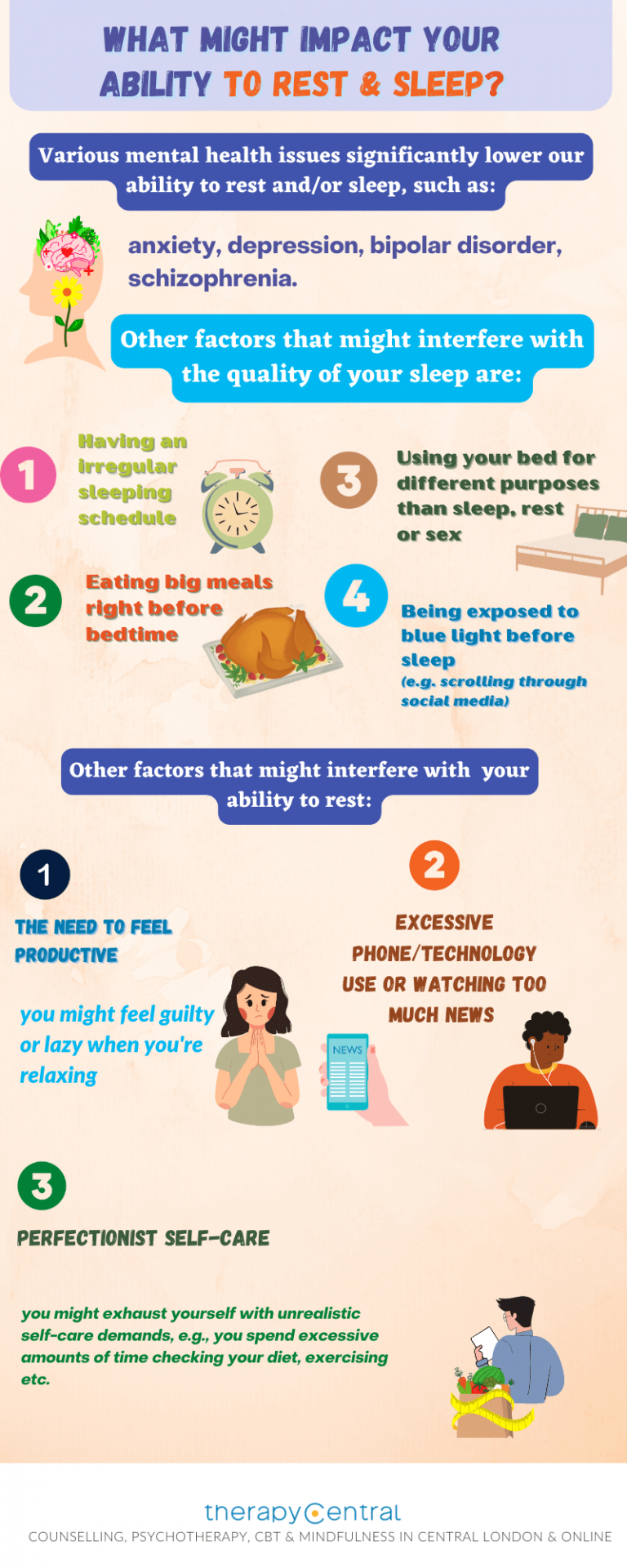 Why It’s Important to Allow Yourself to Rest | Therapy Central