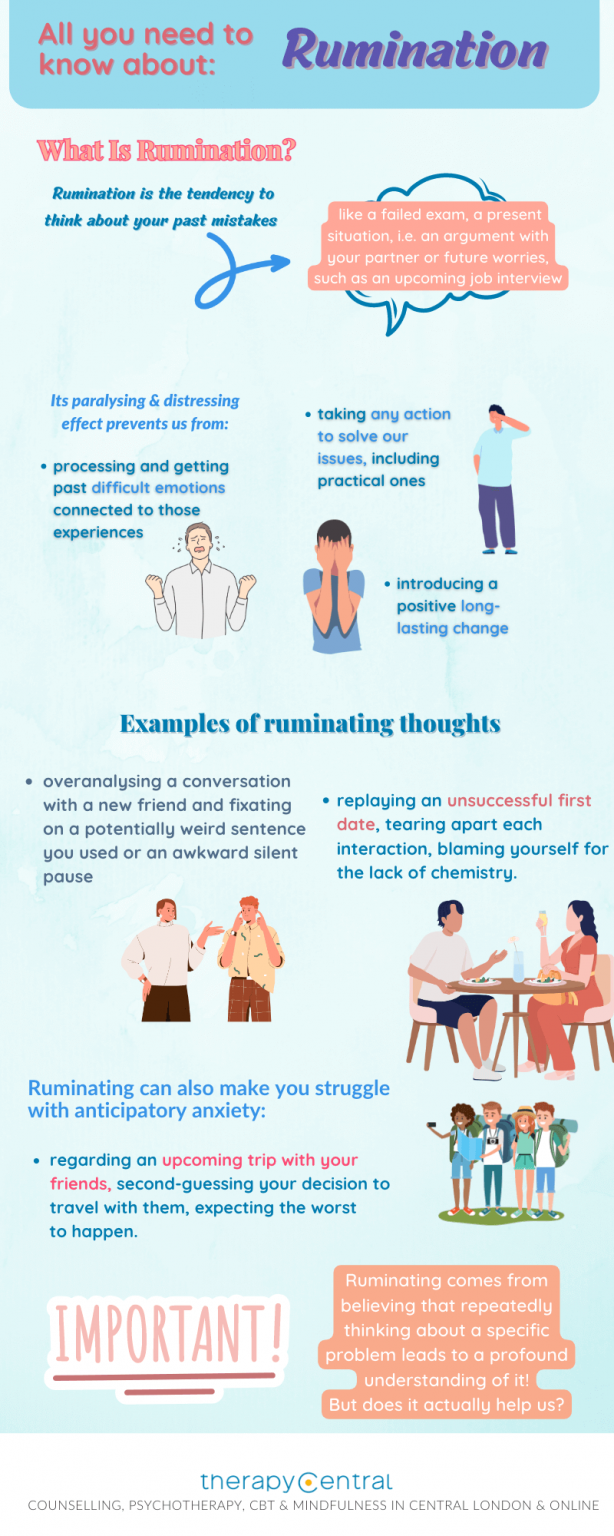 How to Stop Ruminating: 6 Expert Strategies | Therapy Central