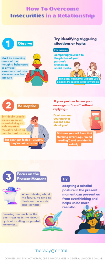 How to Be Less Insecure in a Relationship | Therapy Central