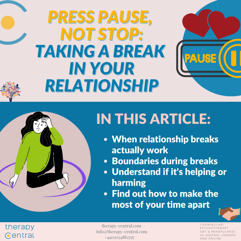 Taking a Break in a Relationship: When and How it Can Work