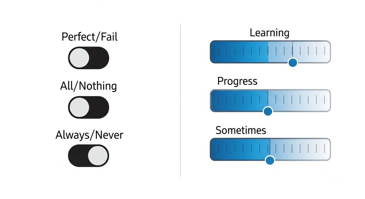 All-or-Nothing Thinking: Overcome Extremes | Therapy Central