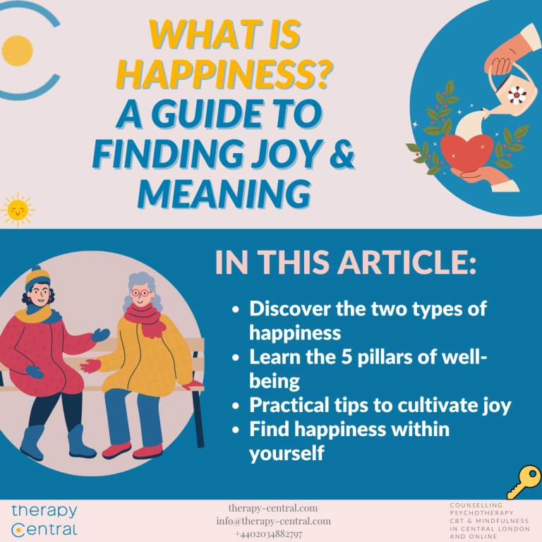 What Is Happiness? A Guide to Meaning & Joy | Therapy Central